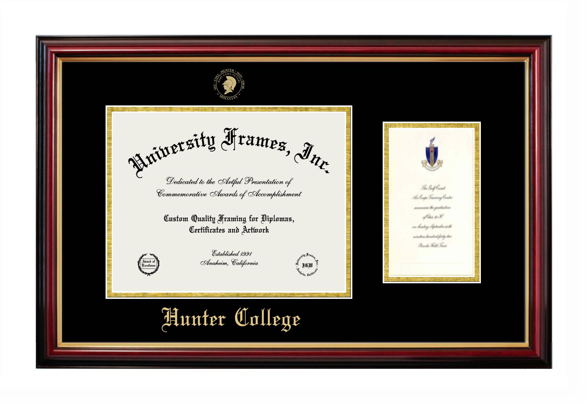 Hunter College (CUNY) Diploma Frame | University Frames