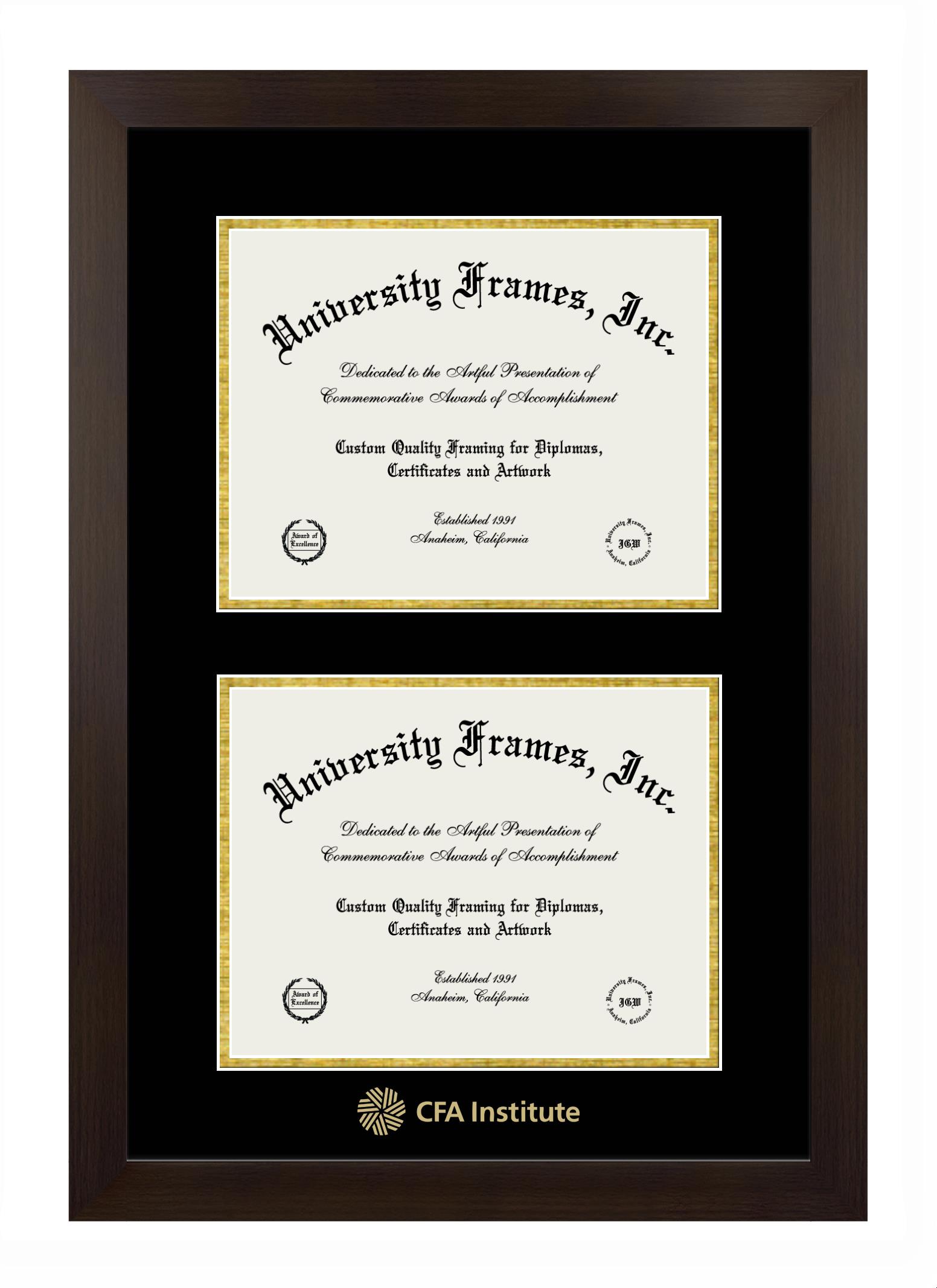 CFA Institute Diploma Frame | University Frames