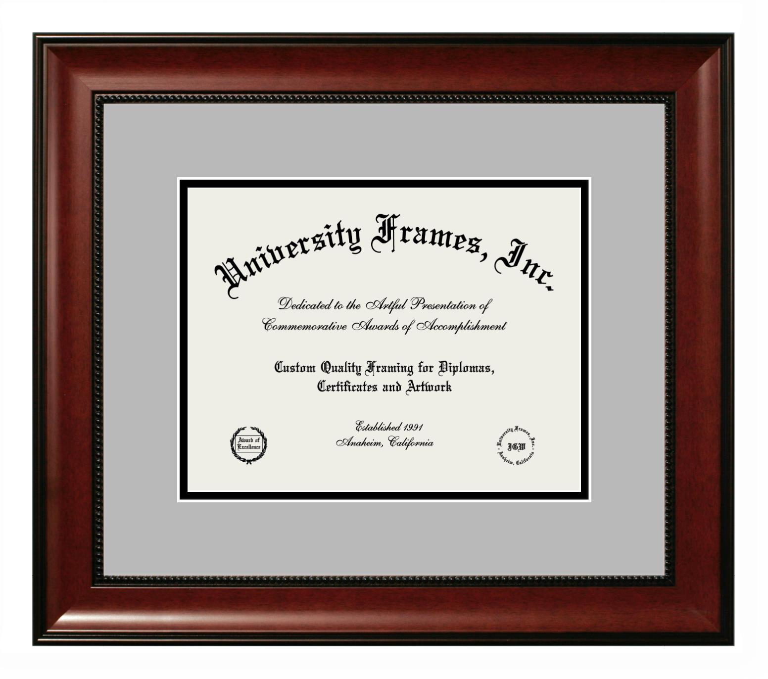 Unimprinted Mat Diploma Frame | University Frames